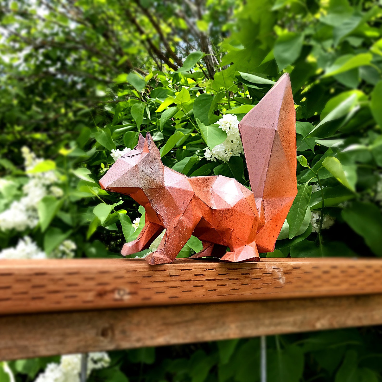 Squirrel DIY 3d Low-poly Papercraft Origami Sculpture - Etsy