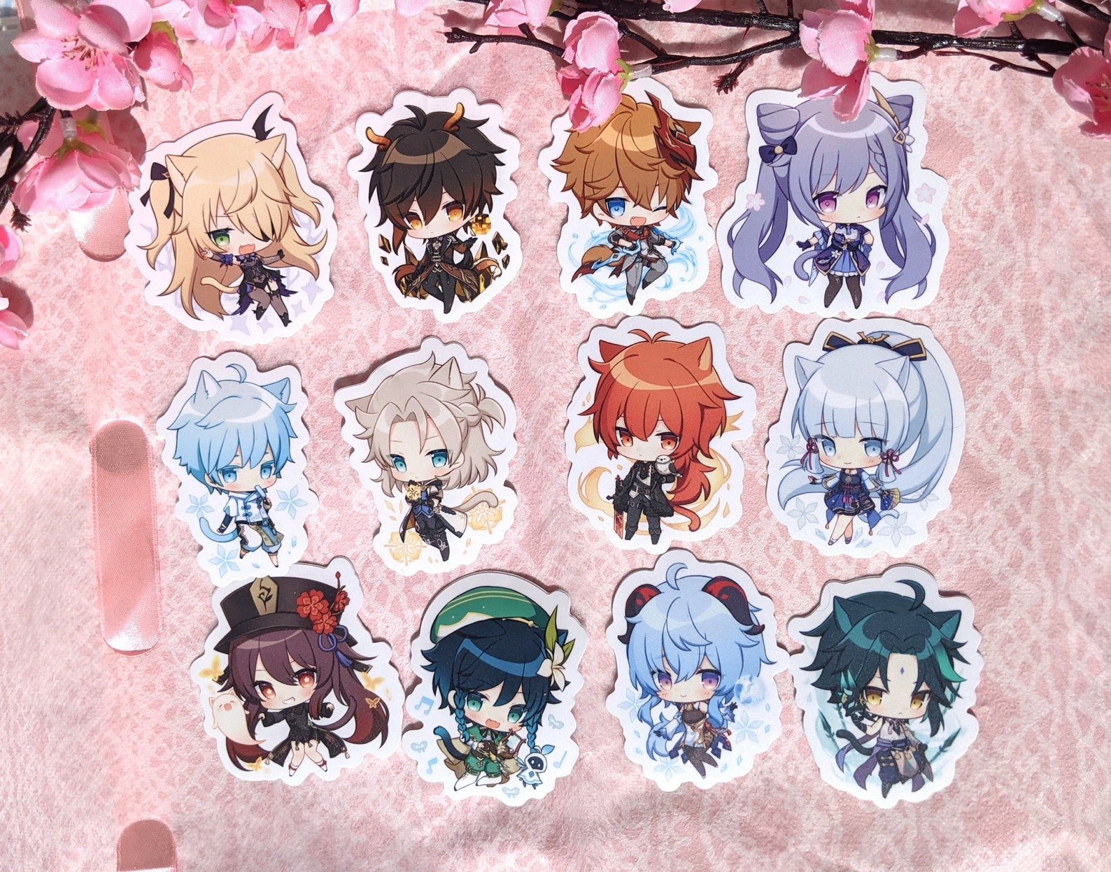 Genshin Impact Stickers - IN STOCK - Etsy