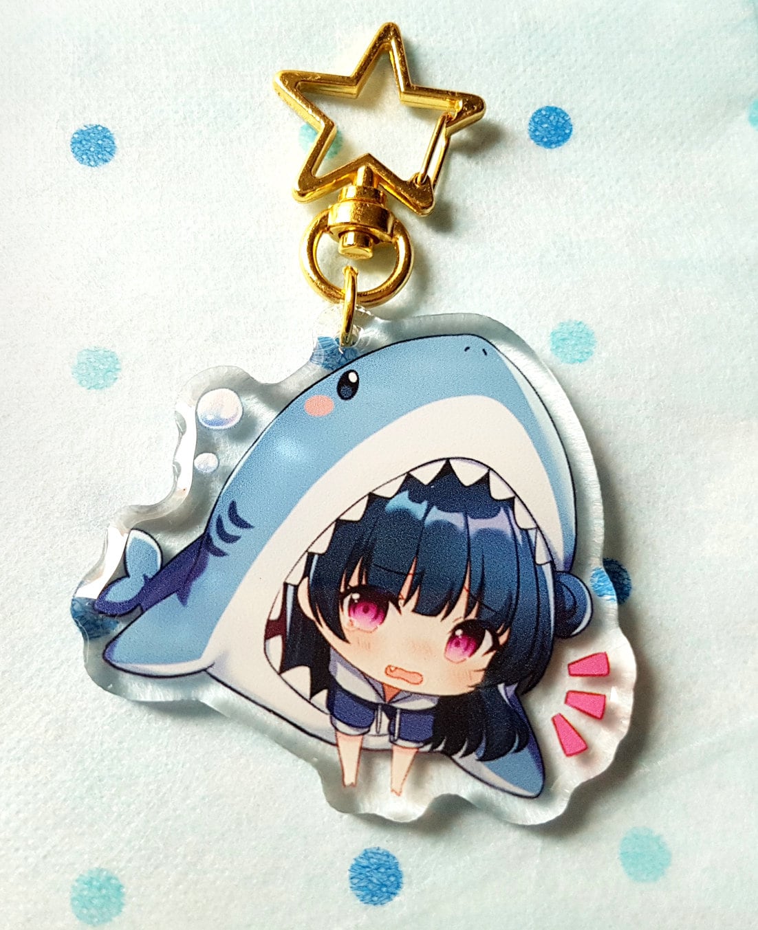 Yohane Shark Keychain - Love Live Sunshine - Etsy