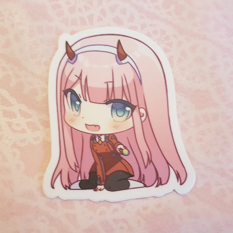 Zero Two Stickers - Etsy