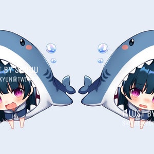 Yohane Shark Keychain - Love Live Sunshine - Etsy