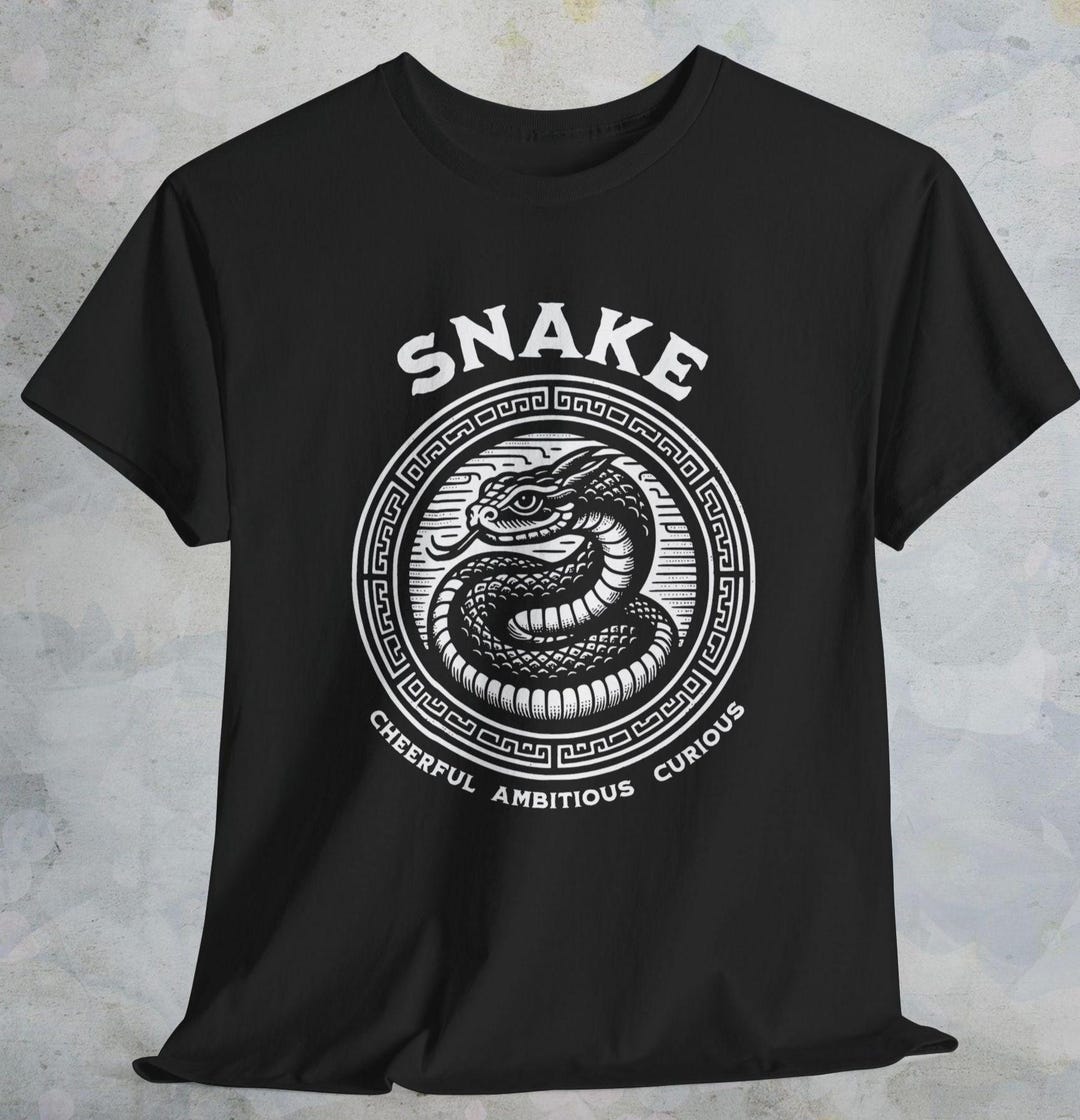 Year of the Snake T-shirt, Chinese Zodiac Shirt, Year of the Snake Gift ...