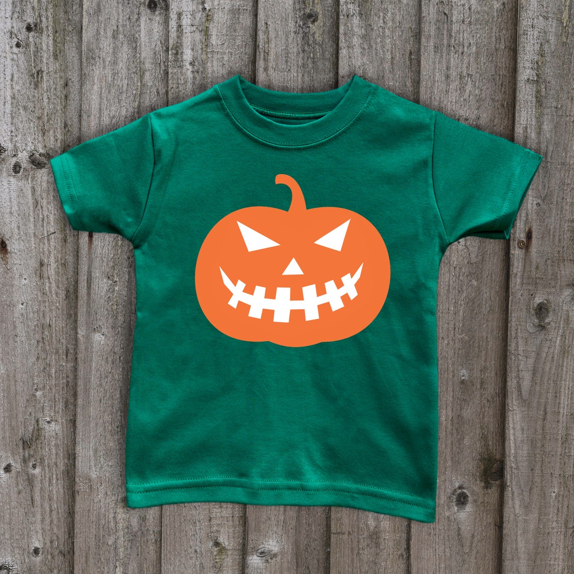 Halloween Glow in the Dark Pumpkin Tee Kids T Shirts Handmade - Etsy UK