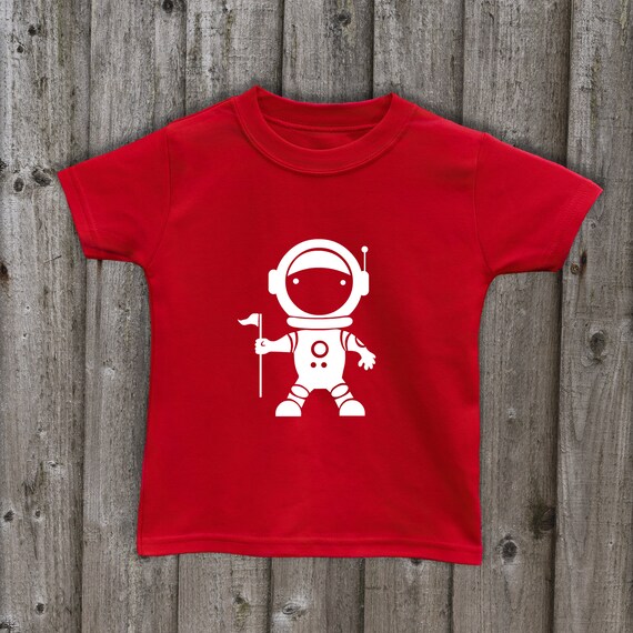 Spaceman Kids Space Tees Cosmic T Shirts Planet Kids Clothes - Etsy