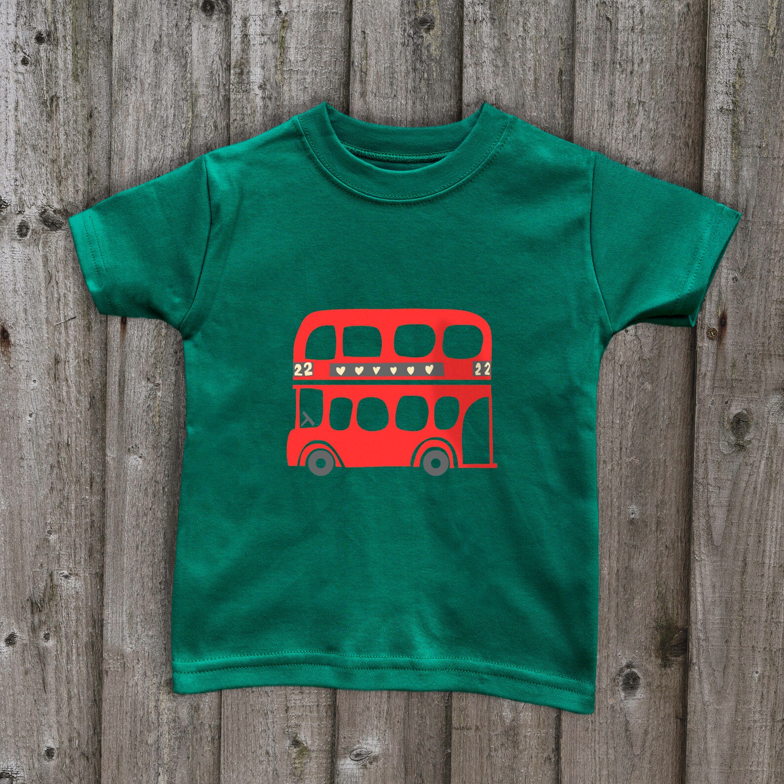 LONDON BUS Kids Tees Transport Shirts Kids Clothing Soft | Etsy UK