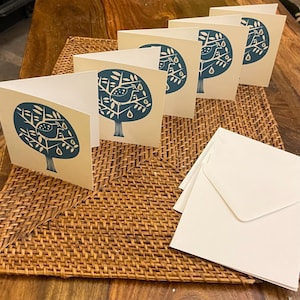 Set of 5 Partridge in a Pear Tree Cards - Etsy