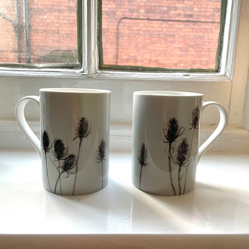 Bone China Mugs - Etsy UK