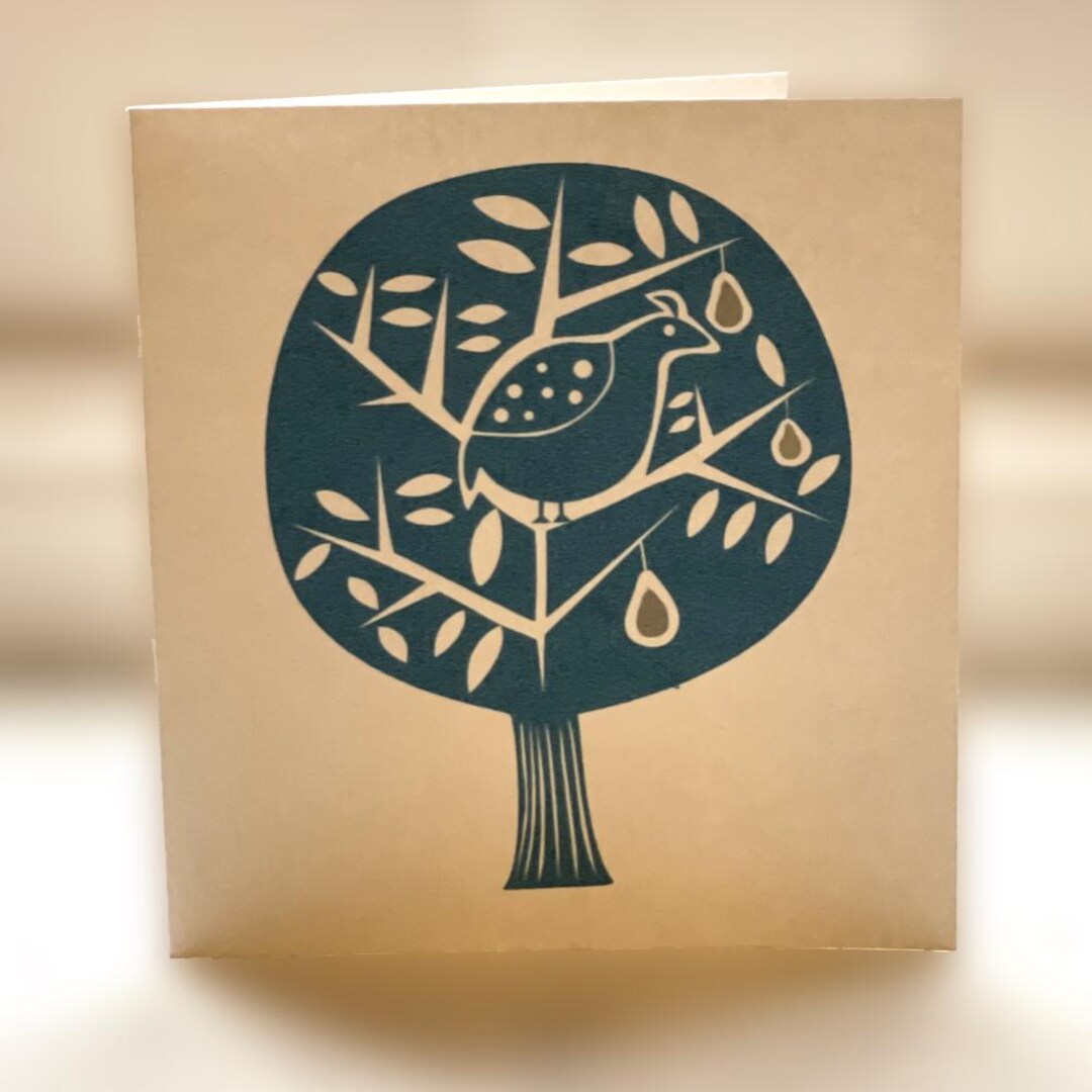 Set of 5 Partridge in a Pear Tree Cards - Etsy