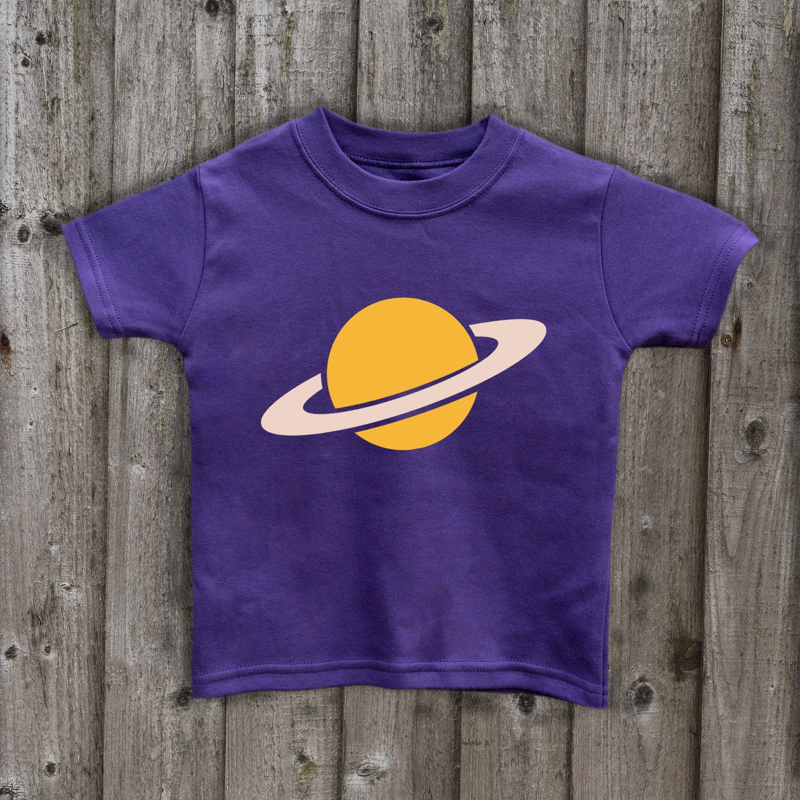 Saturn Kids Space Tees Cosmic T Shirts Planet Kids Clothes Soft Cotton ...