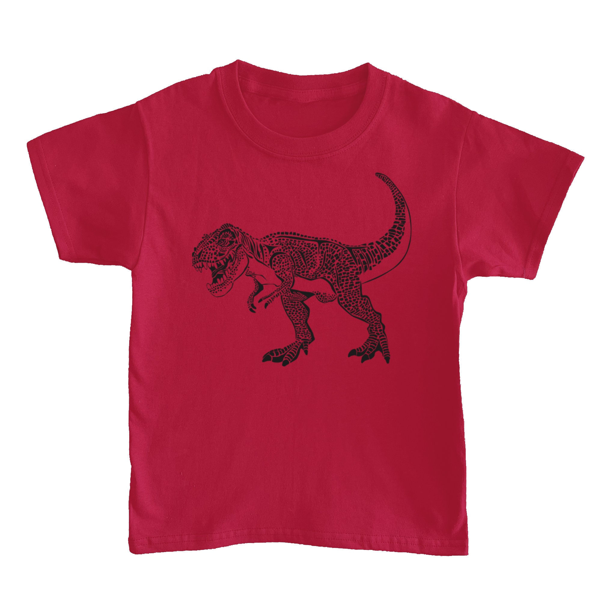T Rex Tops Kids Tees Dinosaur T Shirts Kids Clothing Soft - Etsy UK