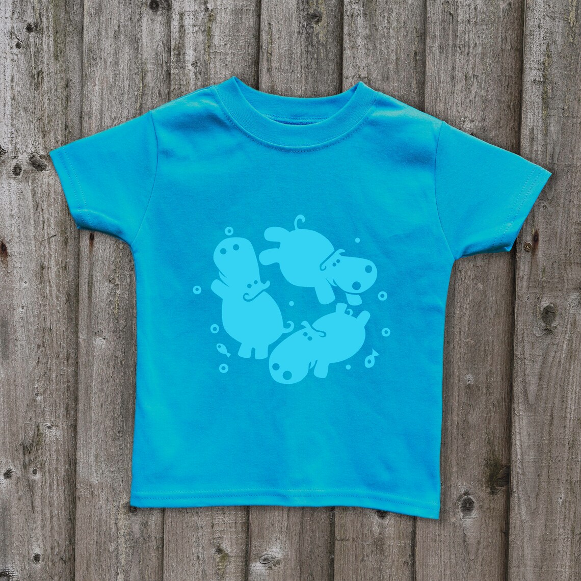 HIPPOS t shirt animal top kids animal clothing hippo t shirt | Etsy