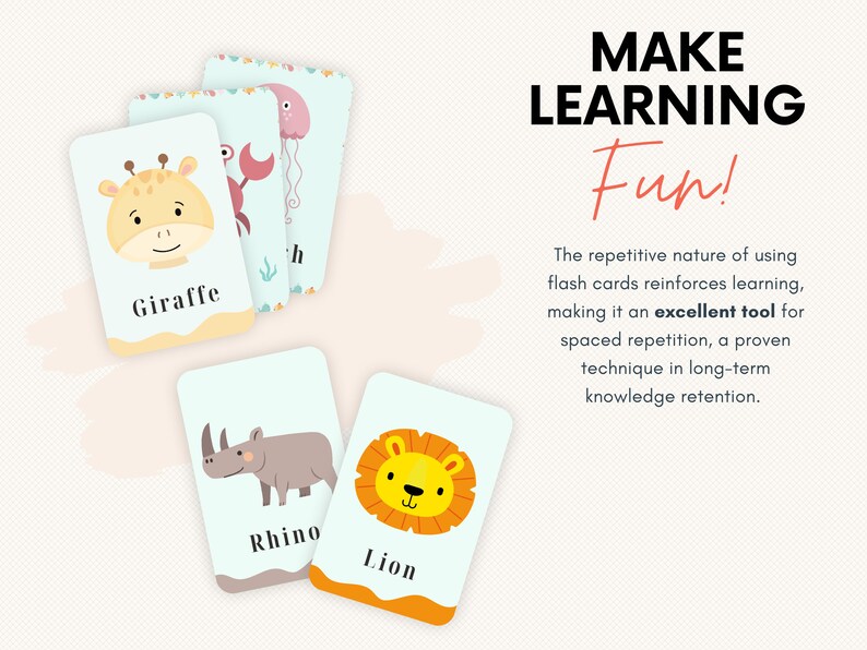 Printable Alphabet Flashcards for Preschoolers 52 Digital, Colorful ...