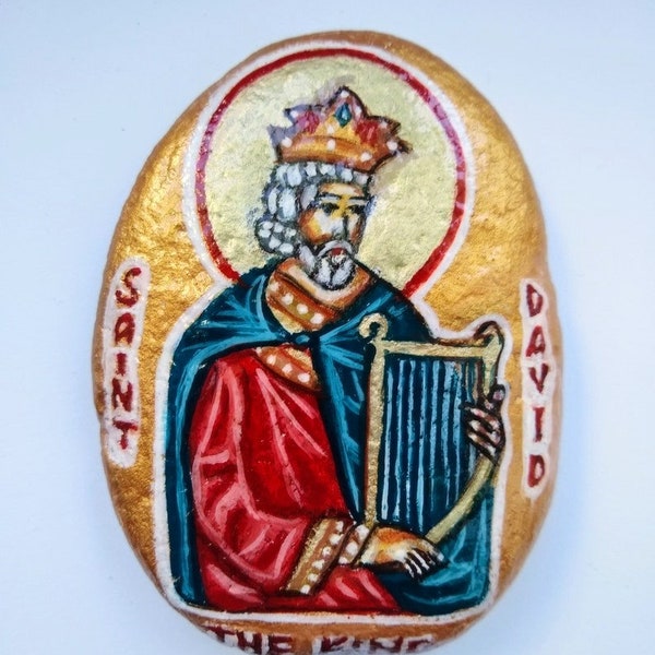 Saint David Icon - Etsy