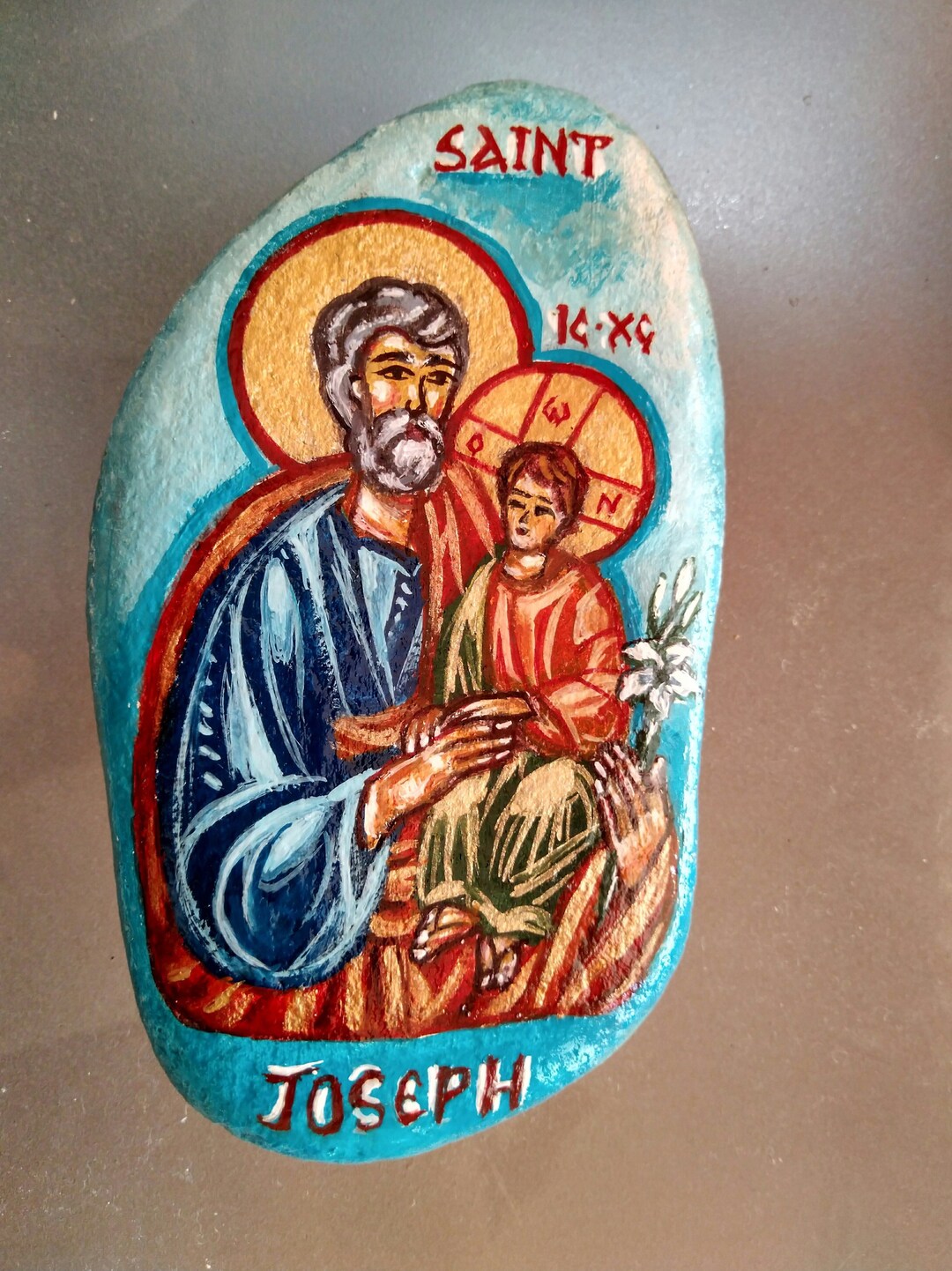 St Joseph Saint Joseph Icon Orthodox Icon Catholic Saints - Etsy