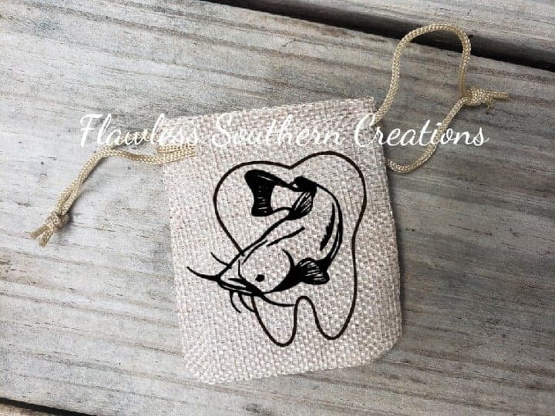 Catfish Tooth Fairy SVG - Etsy
