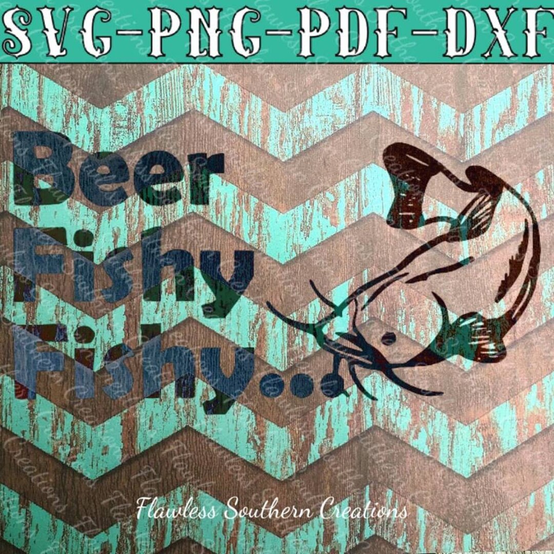 Beer Fishy Fishy SVG - Etsy