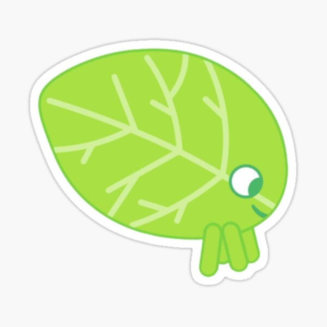 Small Size Bluey Leaf Bug Sticker - Etsy