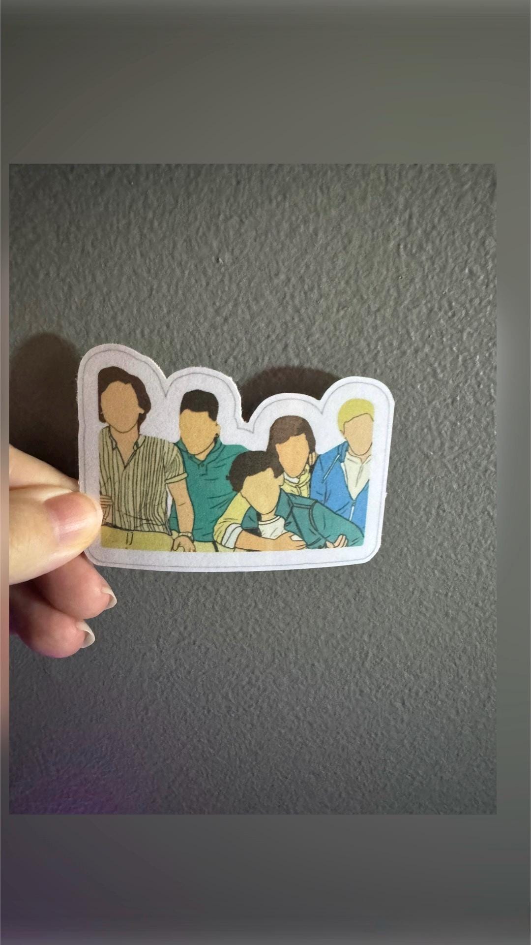 Faceless One Direction Group Vinyl Sticker - Etsy