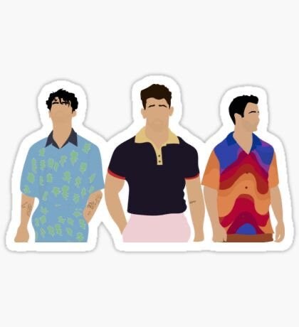 Jonas Brother Sticker - Etsy