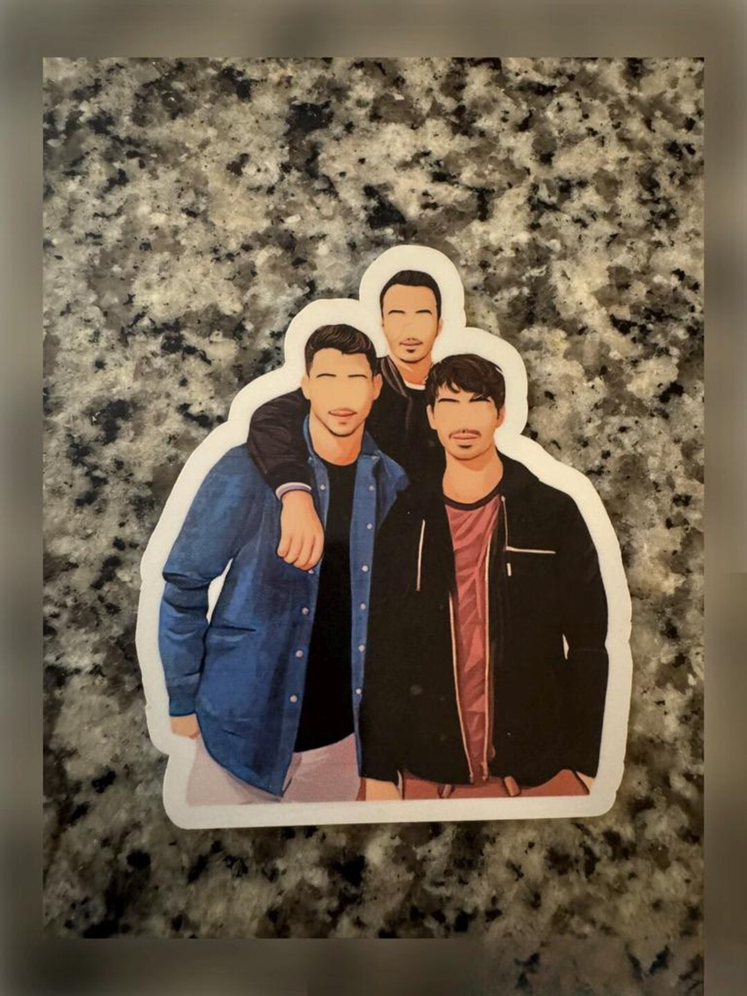 Jonas Brothers Group Sticker - Etsy