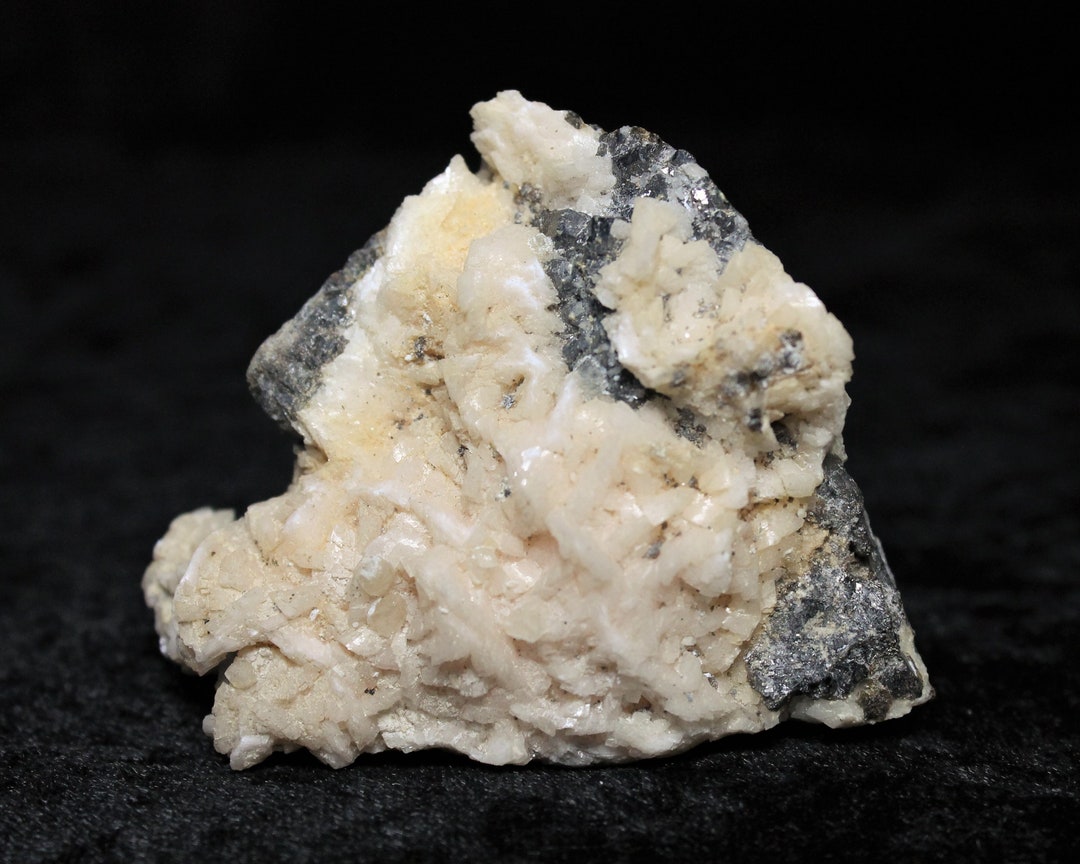 Sphalerite & Dolomite Mineral Sample 213g From Zelidja Mine Morocco ...