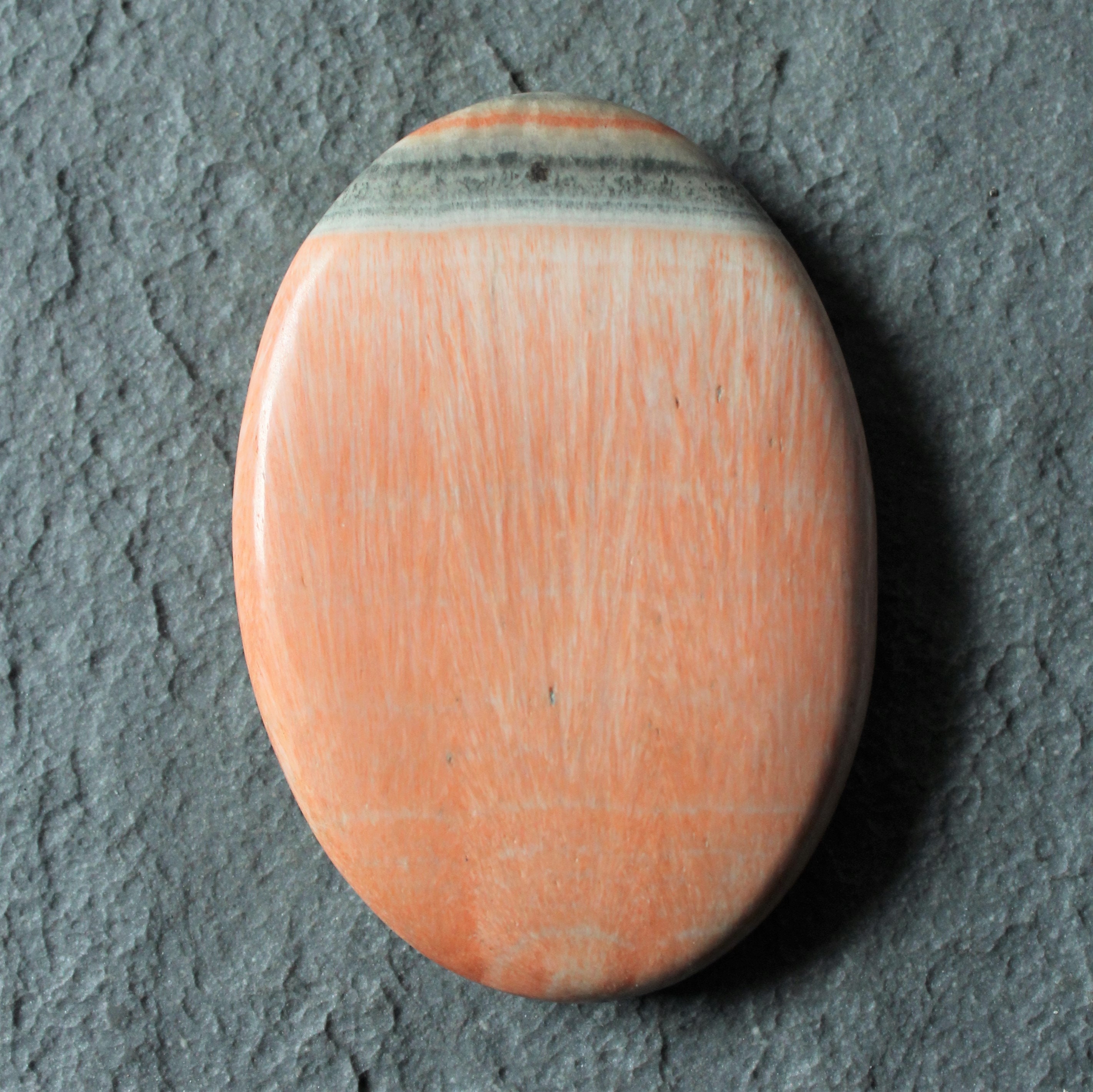 Home Décor Rocks & Geodes Celestobarite Palm Stone Polished ...