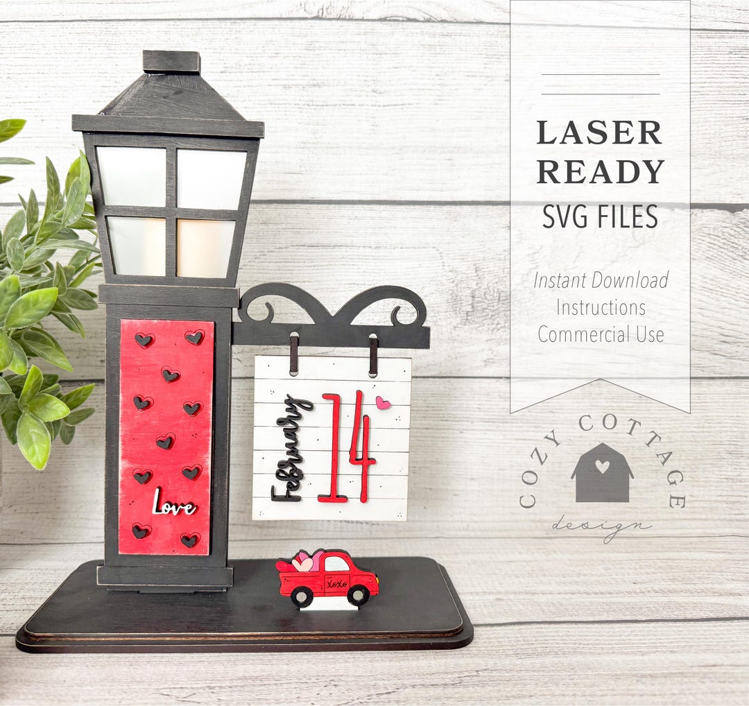 Valentine's Day Sign Laser Cut File, Sweetest Day Interchangeable Sign ...