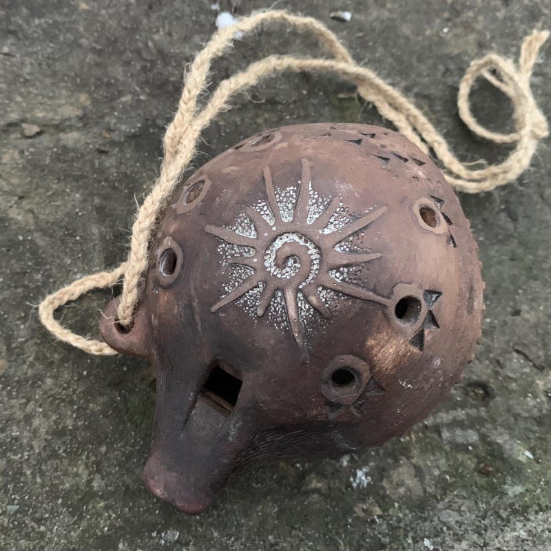 Clay Ocarina - Etsy
