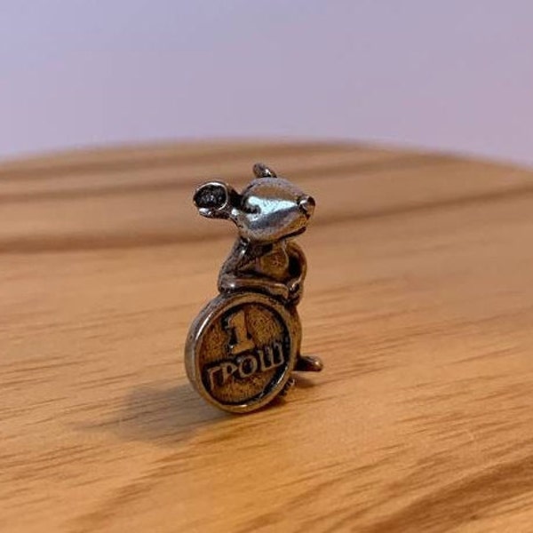 Silver Mouse - Etsy