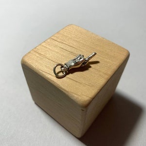 Handmade Silver Middle Finger, Charm Middle Finger, Wallet Purse Finger ...