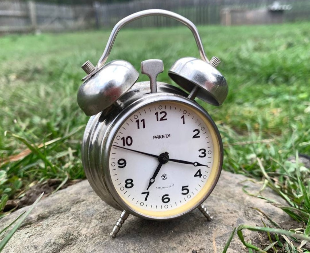 Soviet Clock, Alarm Clock, Vintage Clock, Mechanical Clock, Working ...