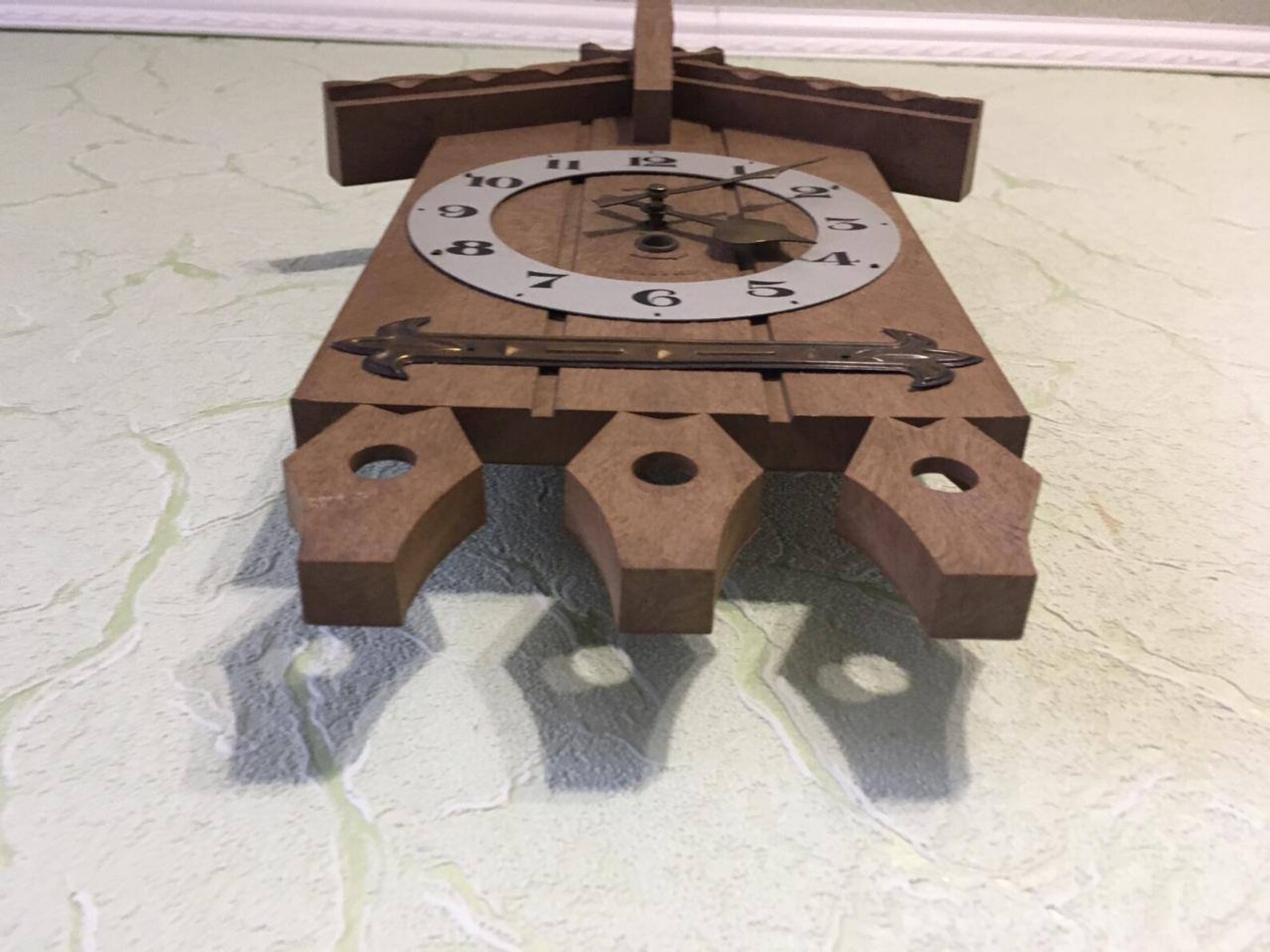 Vintage Clock Soviet Clock Mechanical Clock Wall Clock - Etsy