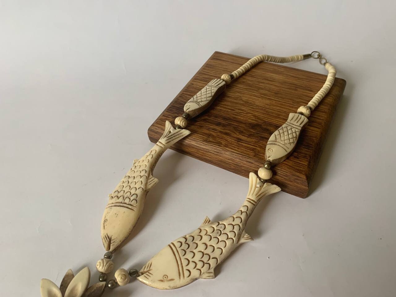 Handmade Bone Necklace African Necklace Bone Beads Bone - Etsy