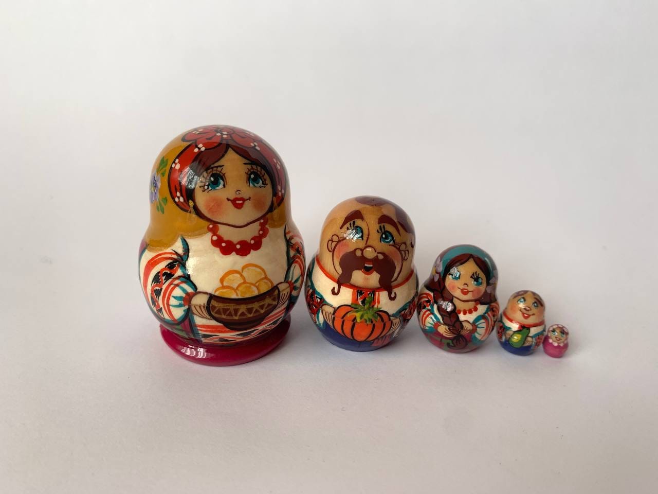 Handmade Nesting Doll, 5th Nesting Doll, Hand Painted Nesting Doll ...