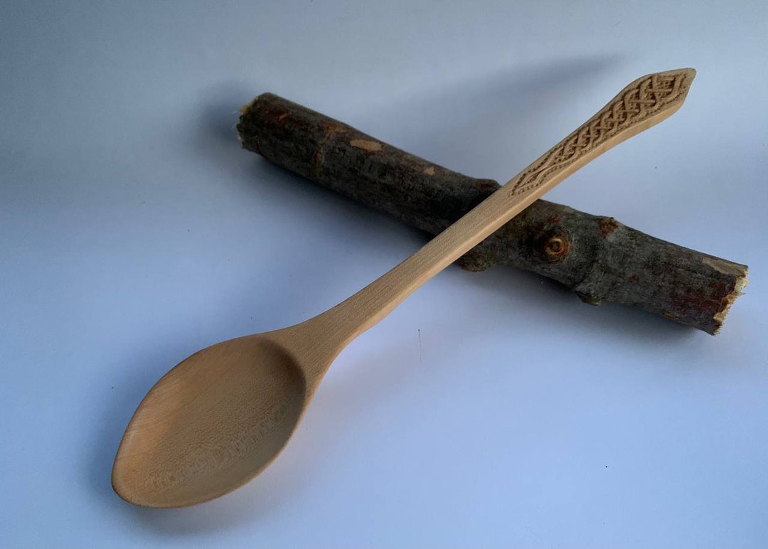Big Wooden Spoon, Maple Spoon, Handmade Wooden Dishes, Wooden Utensil ...