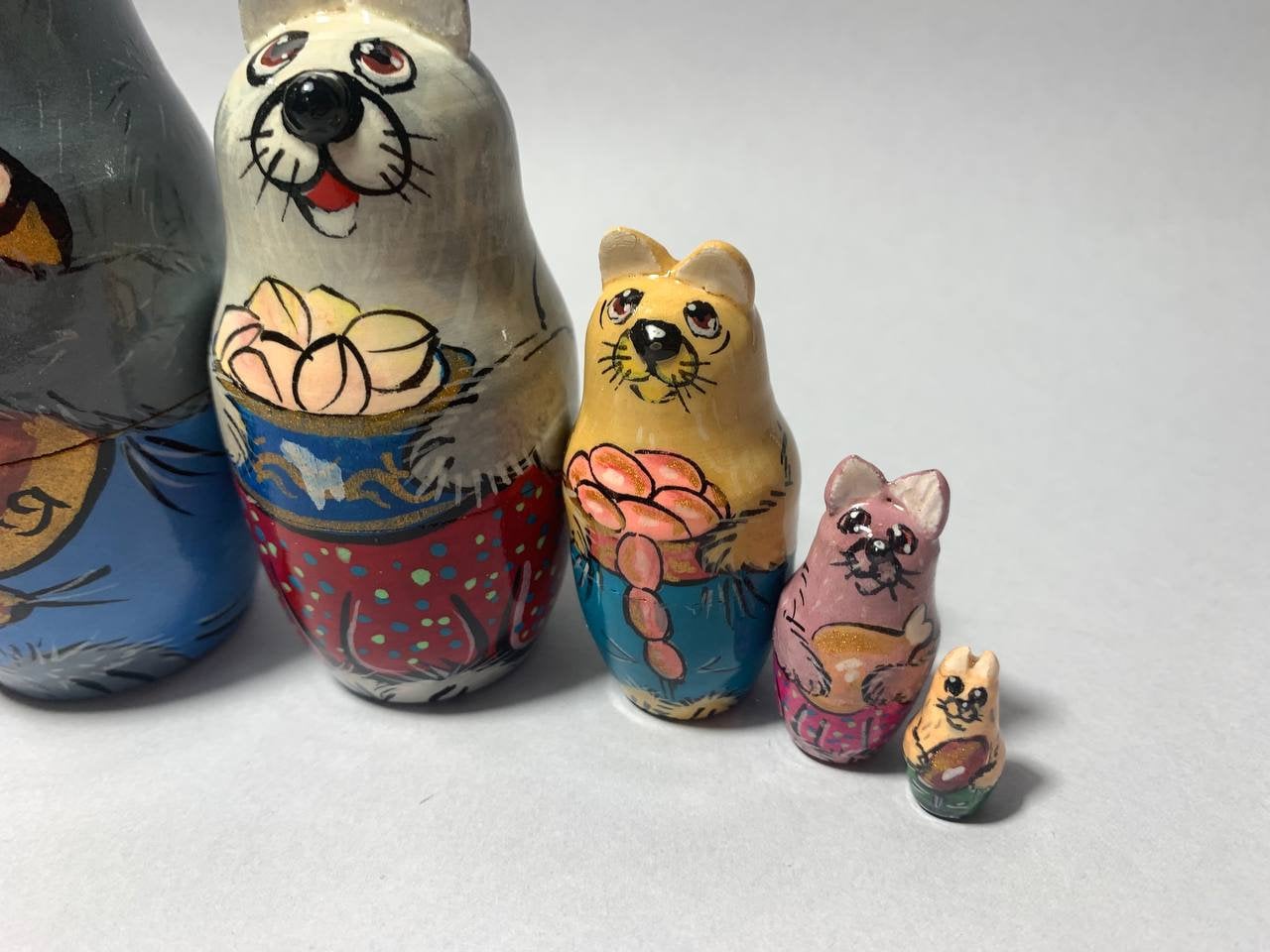 Handmade Nesting Doll, 7th Nesting Doll, Hand Painted Nesting Doll ...