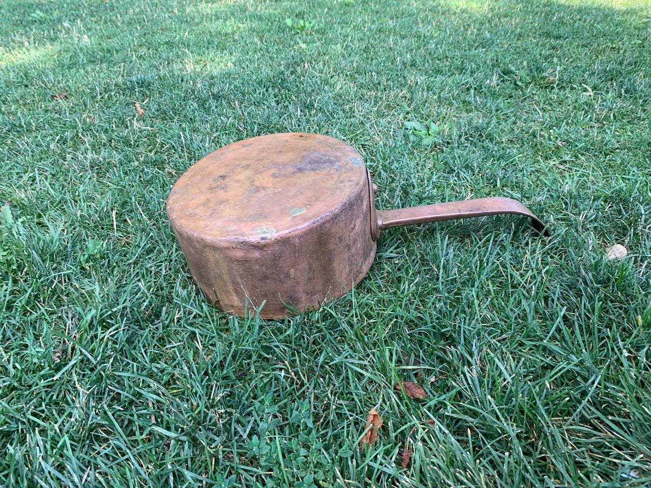 Vintage Ladle 4, Antique Ladle, Copper Ladle, Tinned Ladle, Metal Ladle ...