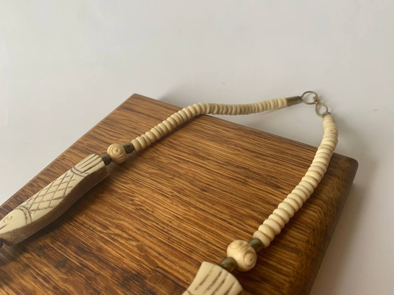 Handmade Bone Necklace African Necklace Bone Beads Bone - Etsy