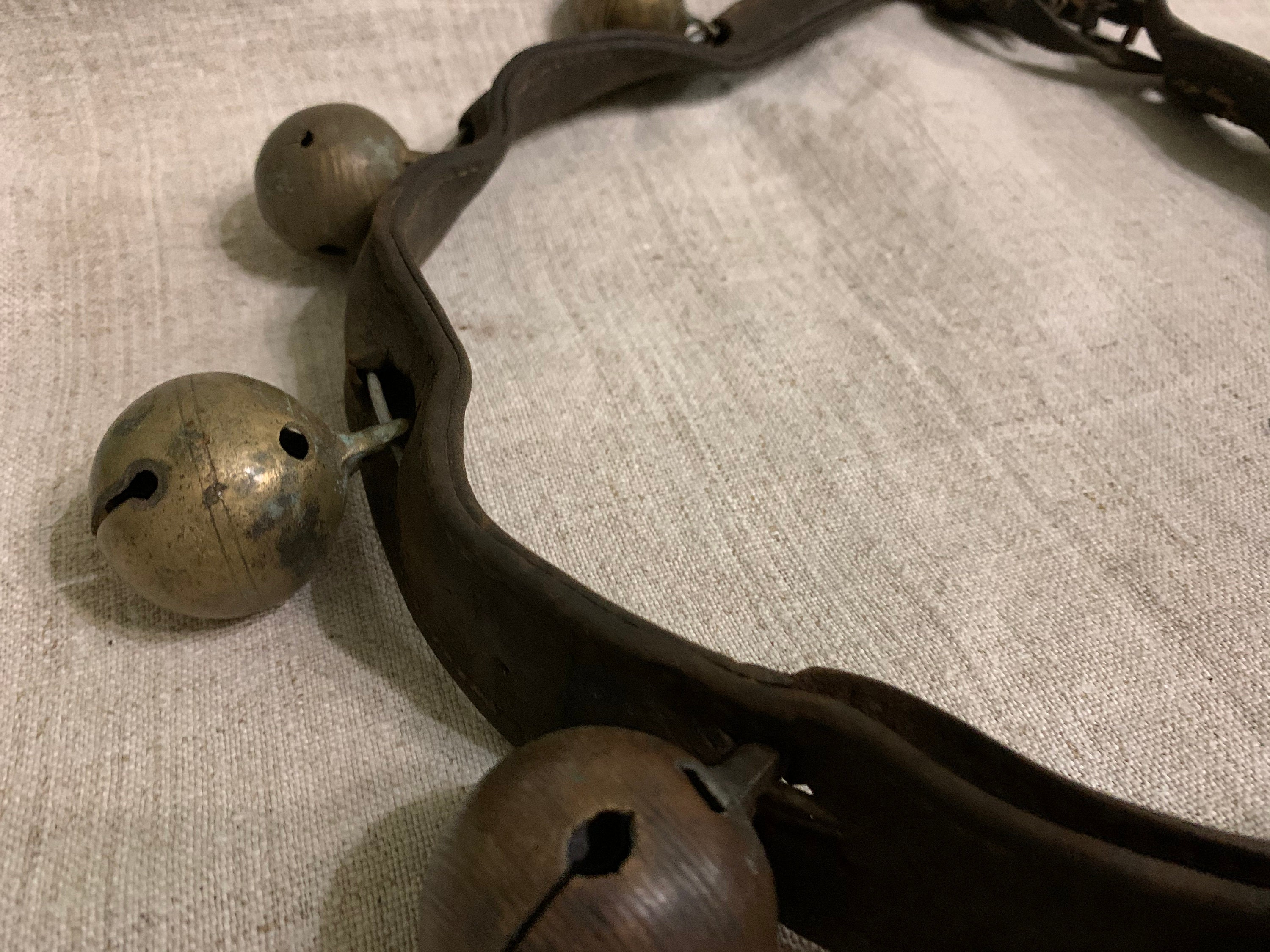 Antique Horse Harness Bells, Vintage Horse Harness Bells, Horse Harness ...