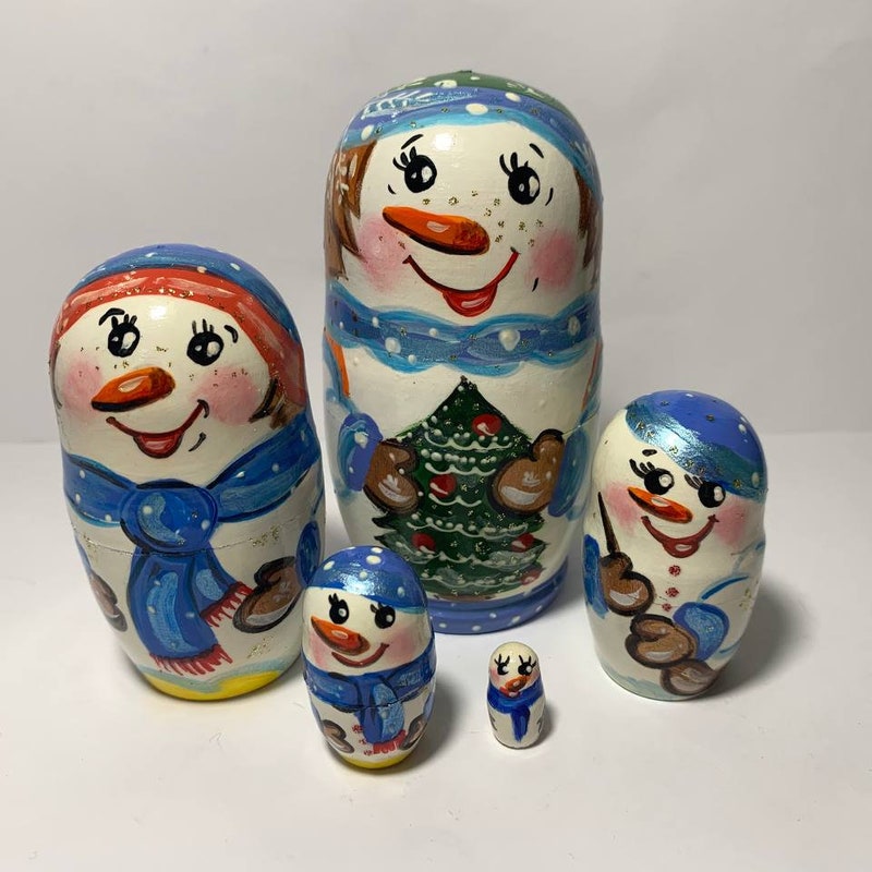 Nesting Doll Set - Etsy
