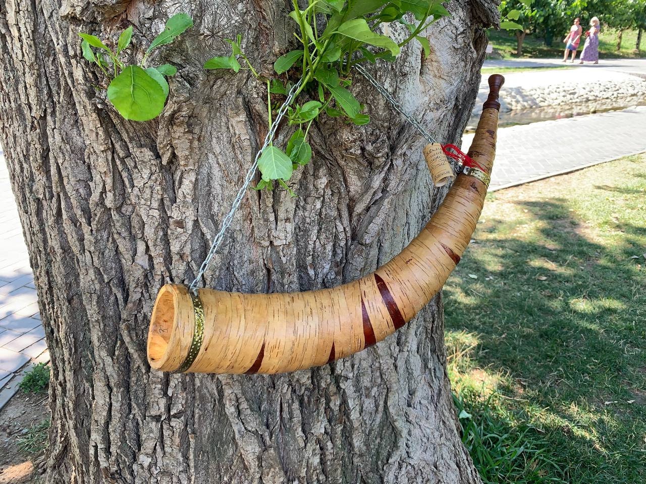 Handmade Wooden Horn, Folk Instrument Horn, Musical Instrument, Wooden ...