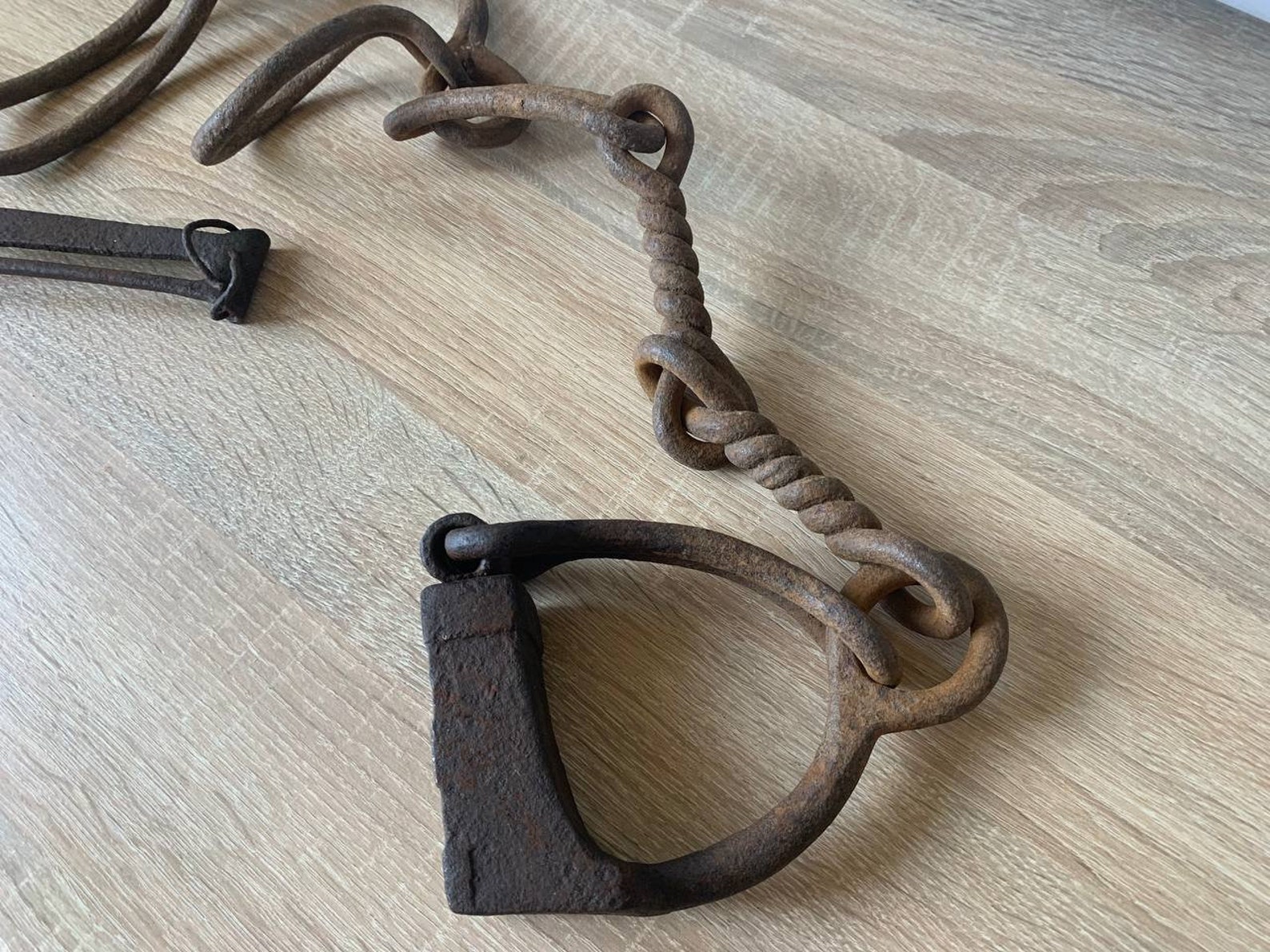 Vintage Shackles for Horses, Antique Shackles for Horses, Retro ...