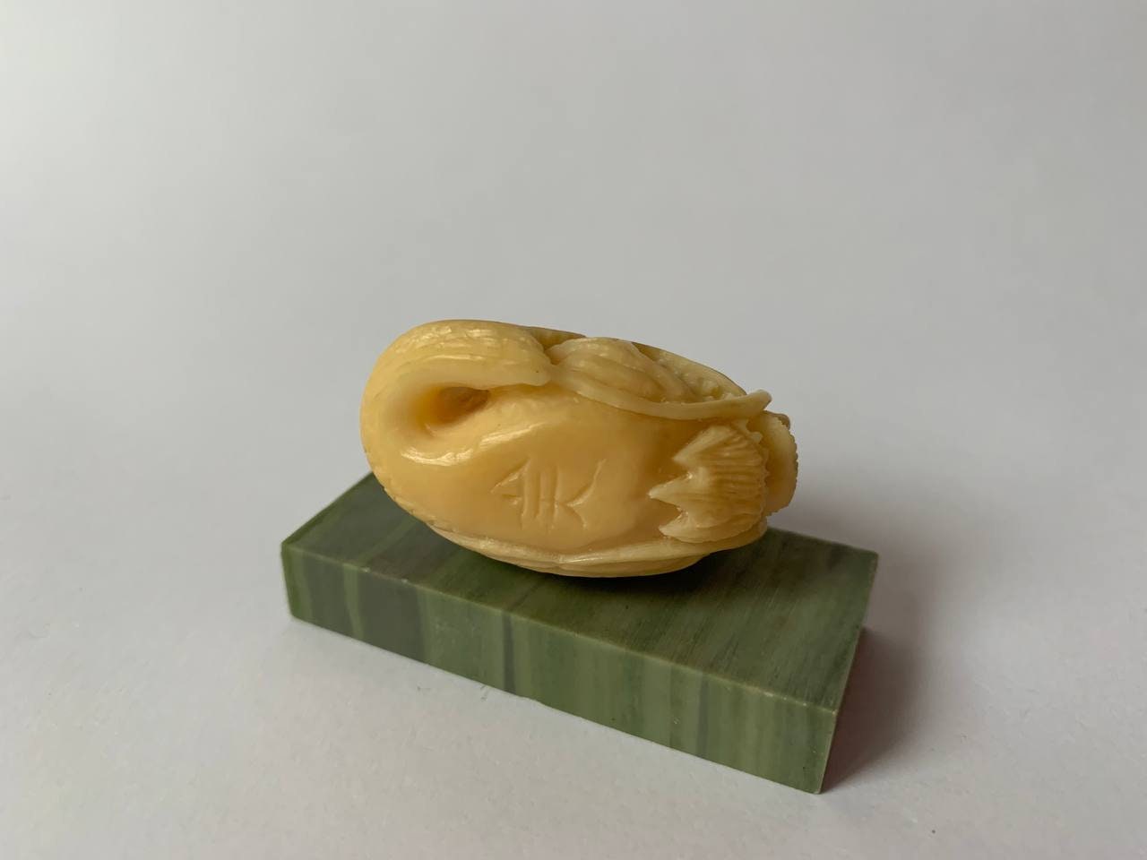 Handmade Unique Netsuke Dragon Hand Carved Netsuke - Etsy