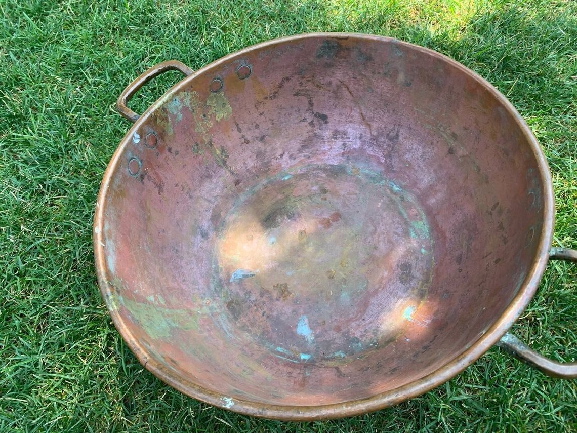 Vintage Dishes Cauldron Antique Cauldron Copper Cauldron - Etsy