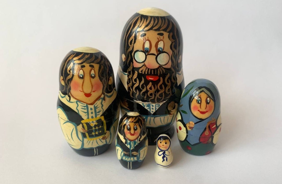 Handmade Nesting Doll, 5th Nesting Doll, Hand Painted Nesting Doll ...