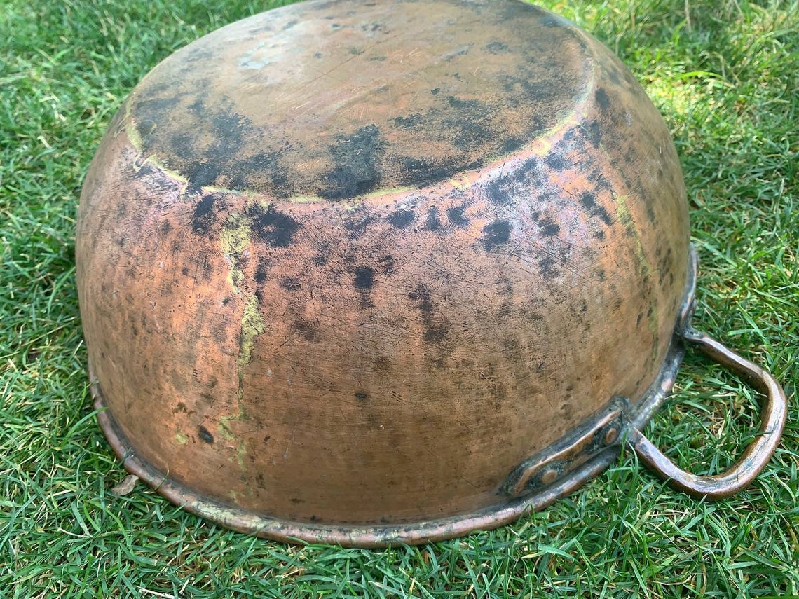Vintage Dishes Cauldron Antique Cauldron Copper Cauldron - Etsy