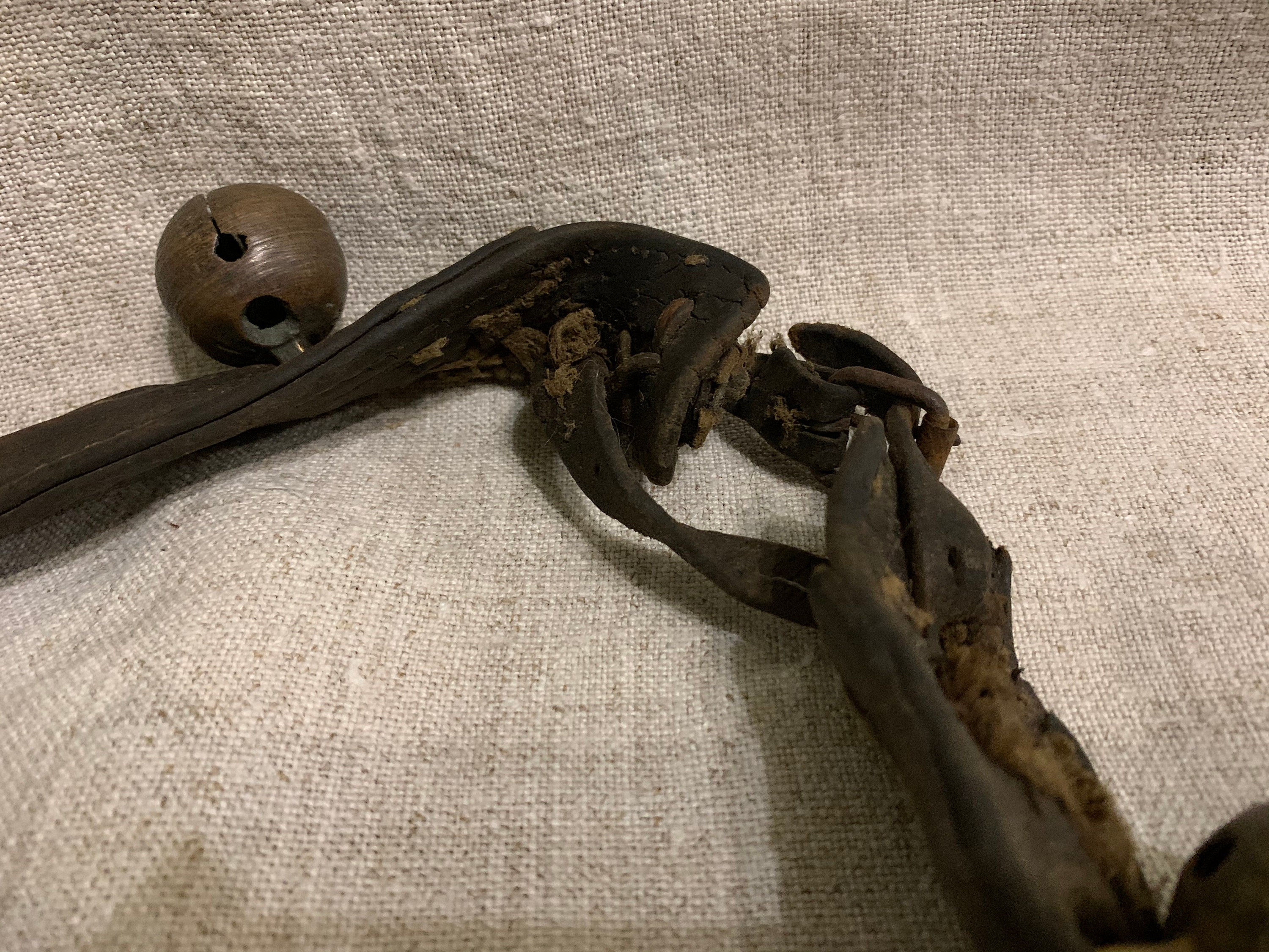 Antique Horse Harness Bells, Vintage Horse Harness Bells, Horse Harness ...