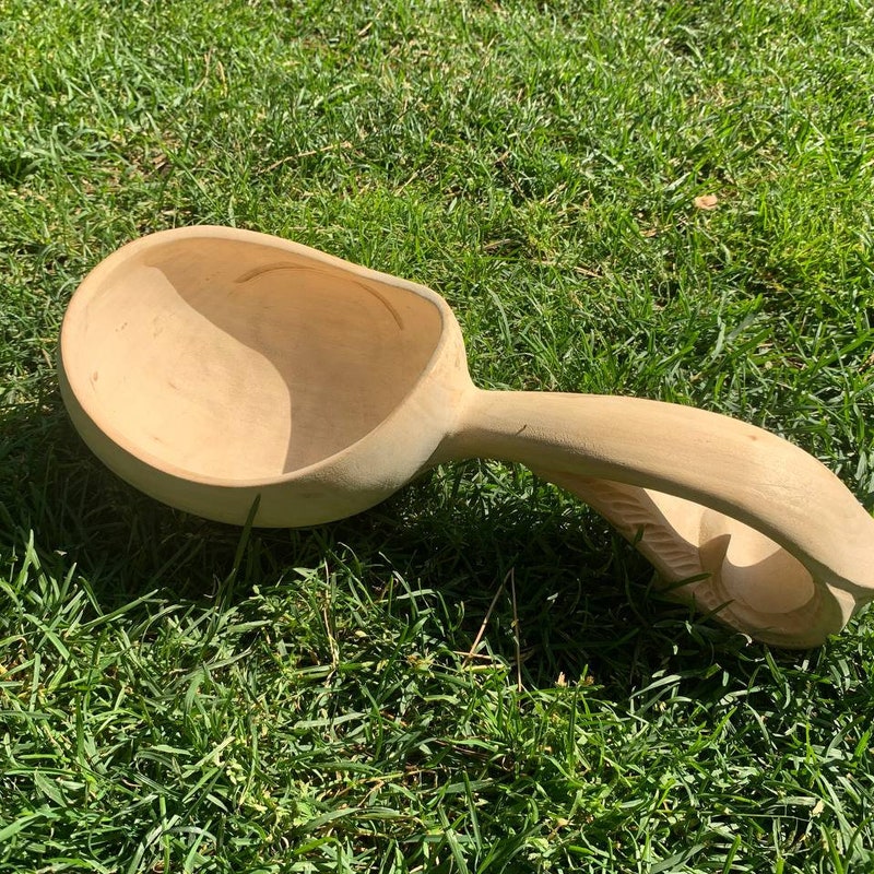Big Wooden Spoon - Etsy