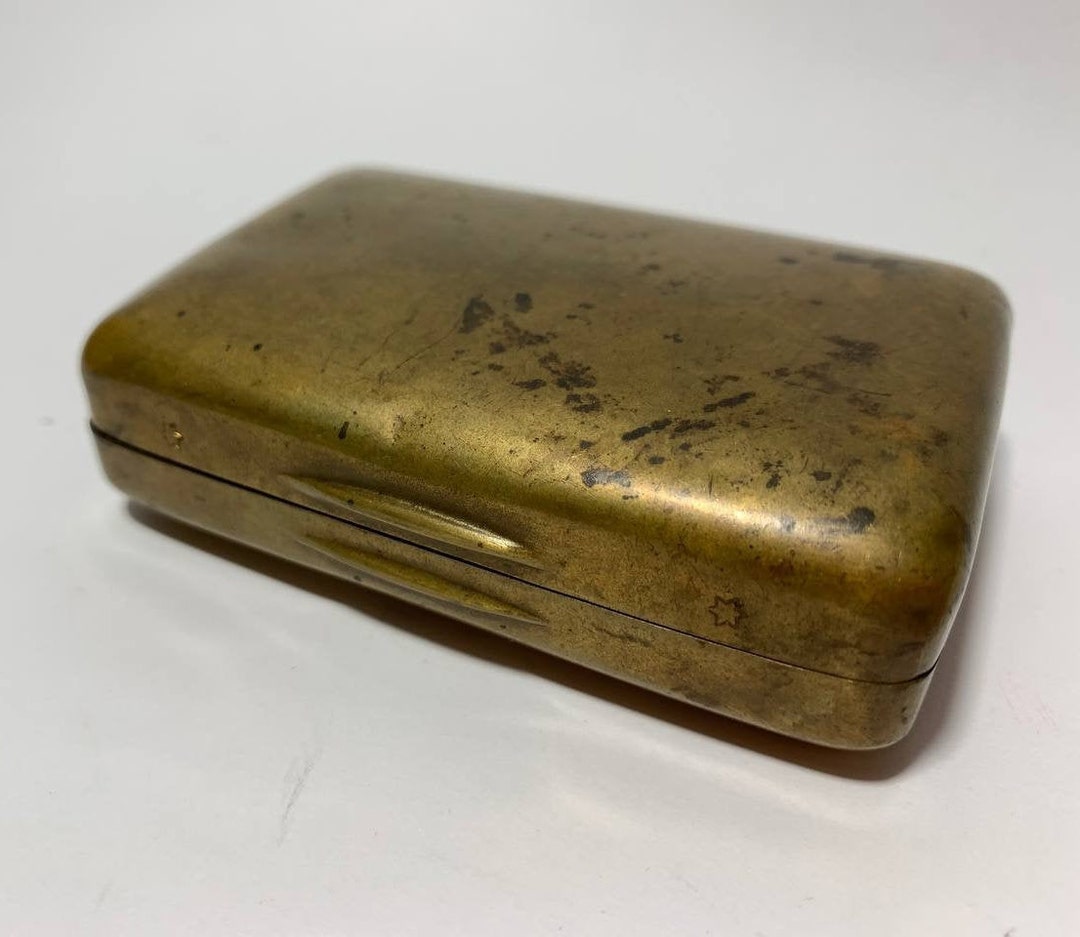 Vintage Case for Cigarettes, Soviet Case for Cigarettes, Antique Case ...