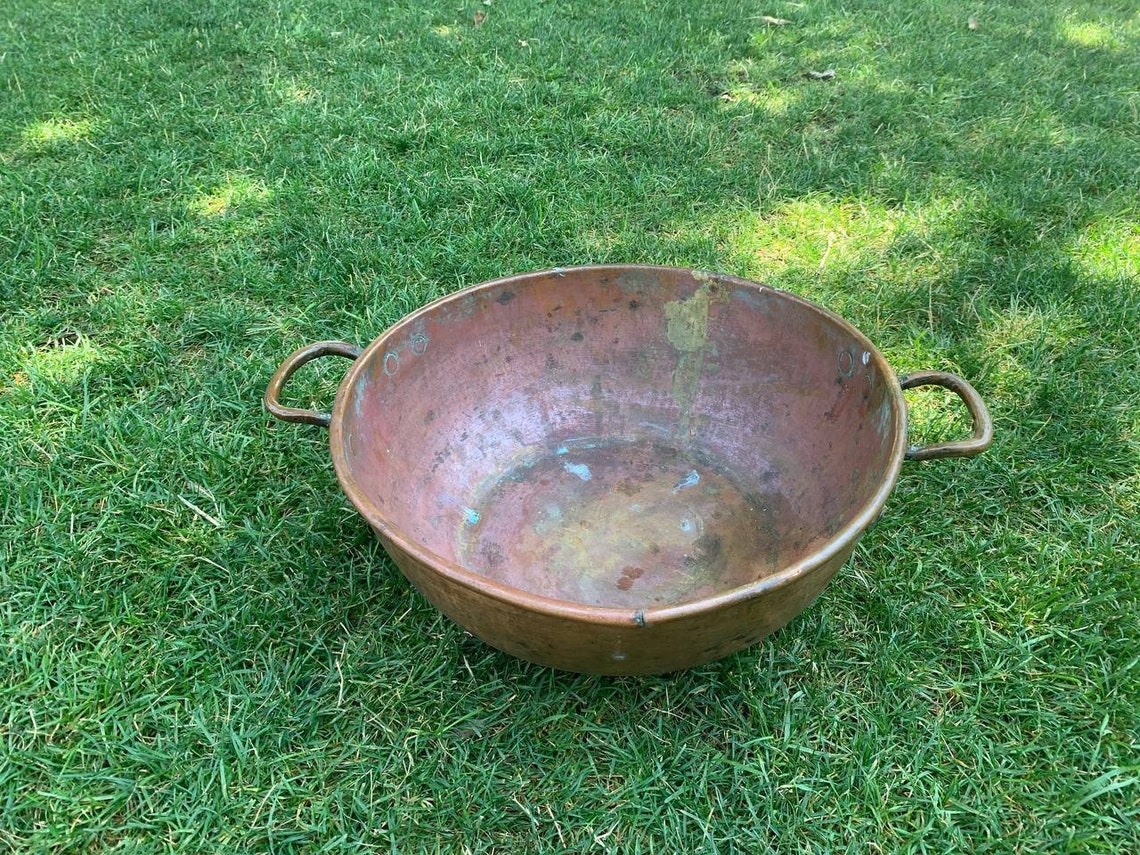 Vintage Dishes Cauldron Antique Cauldron Copper Cauldron - Etsy